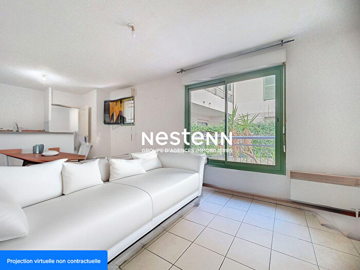 Appartement à vendre - Vallauris, Les Mauruches - 1 pièce