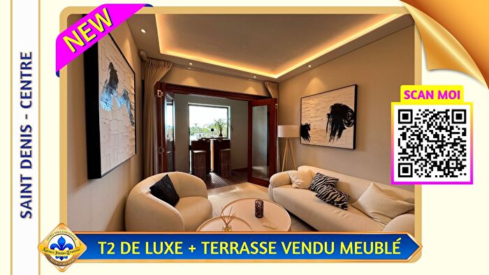 Appartement à vendre - Saint-Denis - 2 pièces - 1 chambre