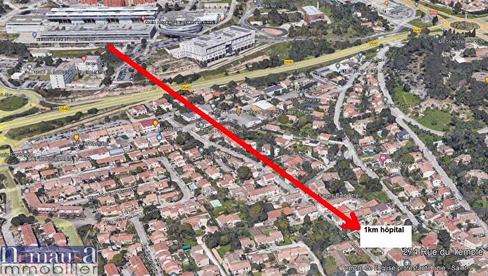 Appartement à louer - Nîmes - 2 pièces - 1 chambre