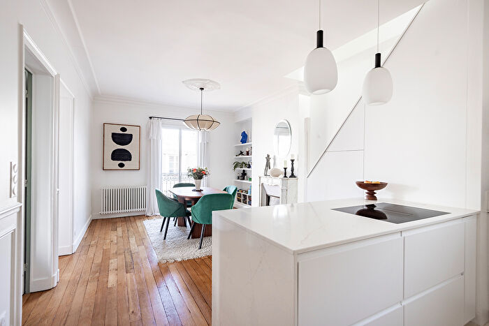 Appartement à vendre - Asnières-sur-Seine, Bécon, Bourguignons - 4 pièces - 3 chambres