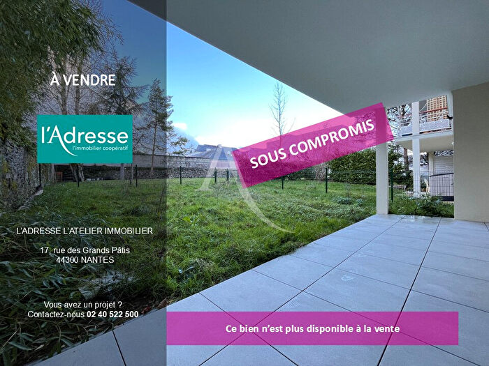 Appartement à vendre - Nantes, Nantes Erdre, La Beaujoire, Saint-Joseph de Porterie - 3 pièces - 2 chambres