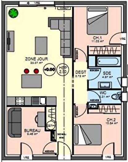 Maison 4 pièces à vendre - La Jarne