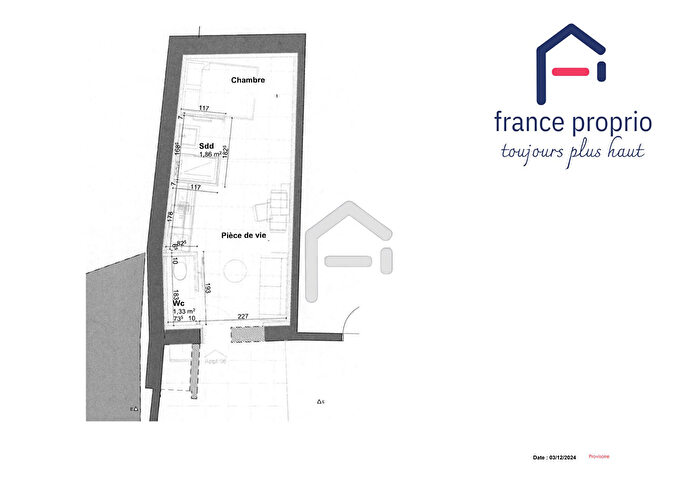 Appartement à vendre - Toulouse, Compans-Caffarelli - 2 pièces - 1 chambre