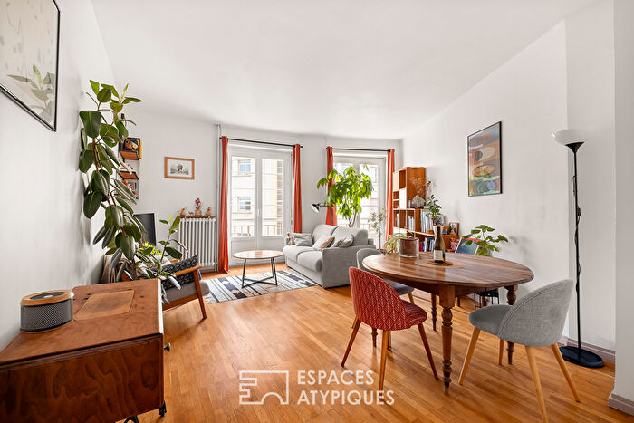 Lyon 7ème, Jean Macé : Appartement 3 pièces à louer