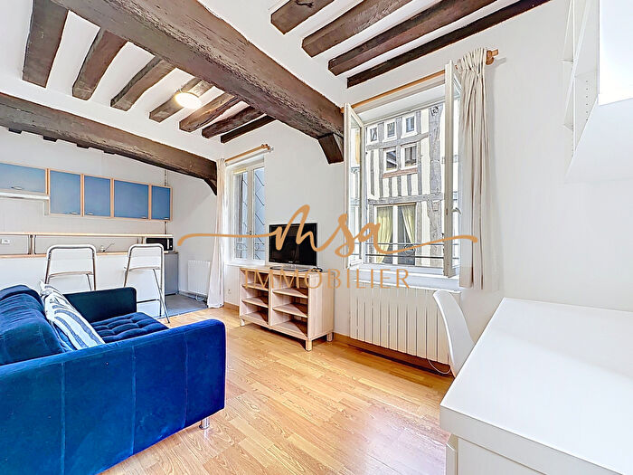 Rouen, Vieux Marché, Cathédrale : Appartement 2 pièces à louer