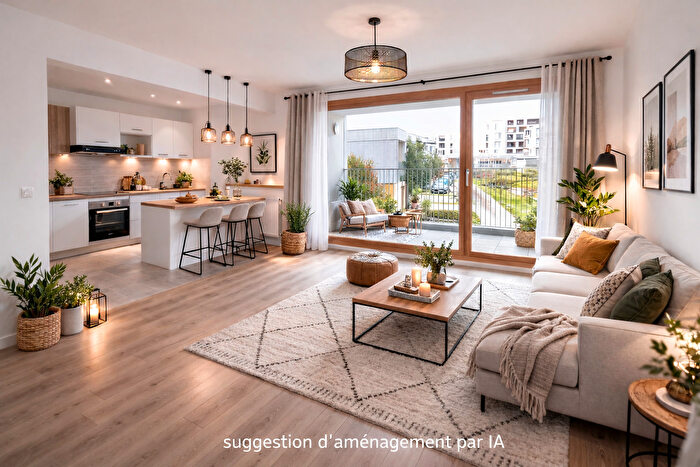 Appartement à vendre - Beauzelle - 3 pièces - 2 chambres