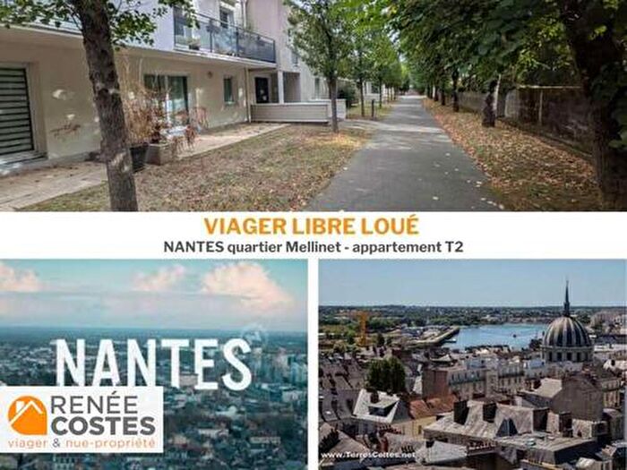 Nantes, Chantenay, Sainte-Anne : Appartement 2 pièces à vendre