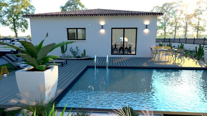 Maison 4 pièces à vendre - Saint-Privat-de-Champclos