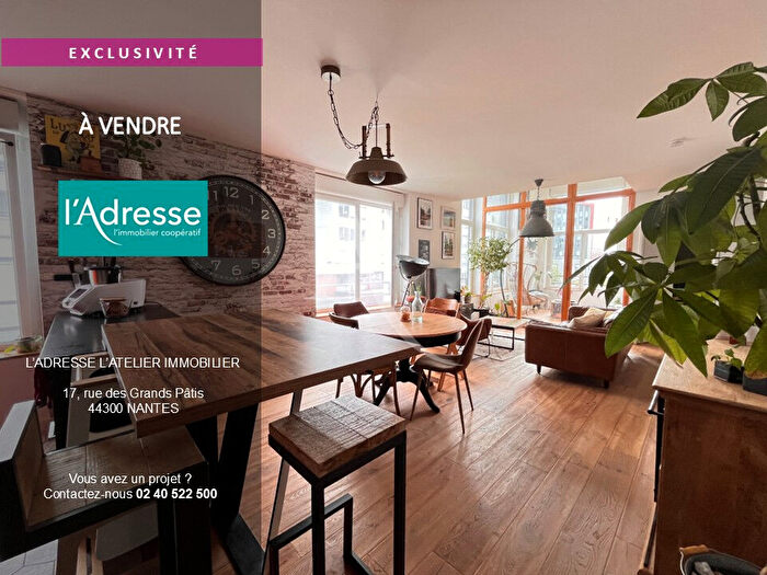 Appartement à vendre - Nantes, Nantes Erdre, La Beaujoire, Saint-Joseph de Porterie - 4 pièces - 3 chambres