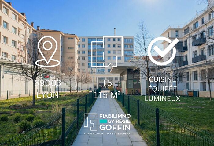 Appartement à vendre - Lyon e , Villette, Paul Bert - 5 pièces - 3 chambres