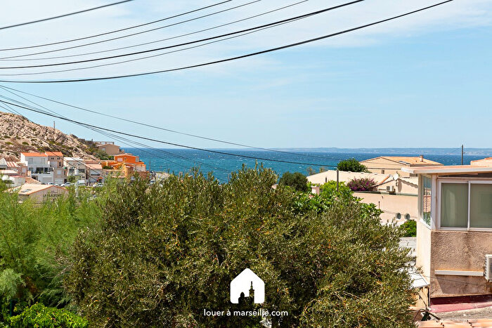 Appartement à louer - Marseille e , Les Goudes - 2 pièces - 1 chambre