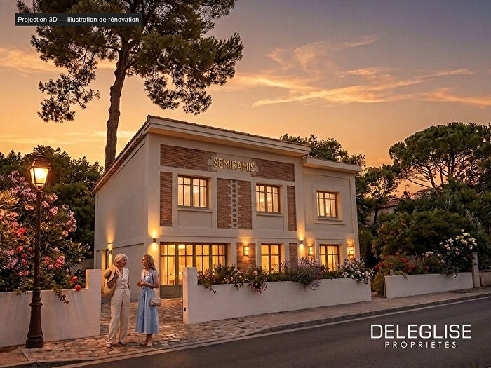 Maison 6 pièces à vendre à Arcachon, Ville d'Hiver, Parc Mauresque