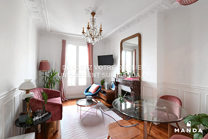 Levallois-Perret, Front de Paris : Appartement 2 pièces à louer