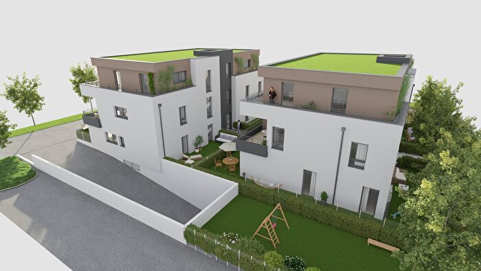 Appartement à vendre - Haguenau, Schloessel, Château Fiat - 3 pièces - 2 chambres