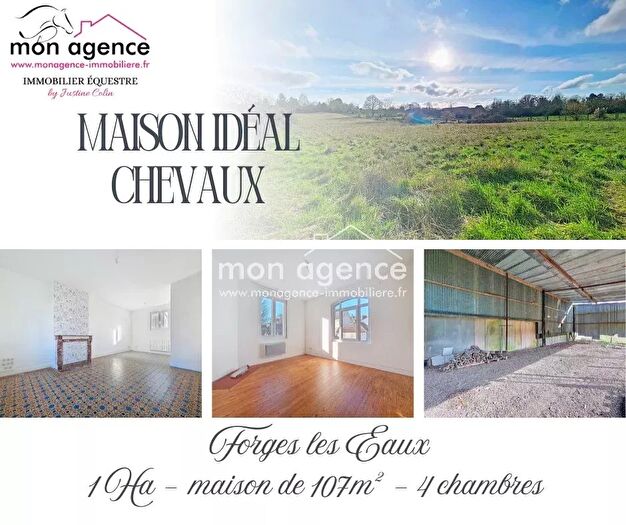 Maison à vendre - Forges-les-Eaux - 6 pièces - 4 chambres