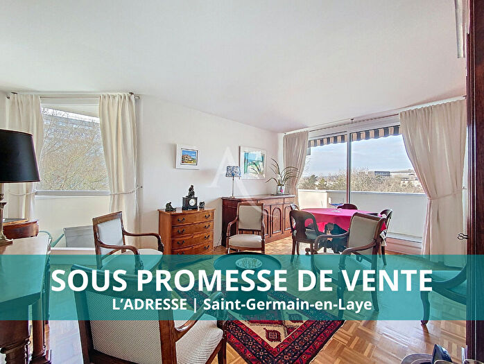 Appartement à vendre - Saint-Germain-en-Laye, Coteaux du Bel-Air, Maison-Verte - 3 pièces - 2 chambres