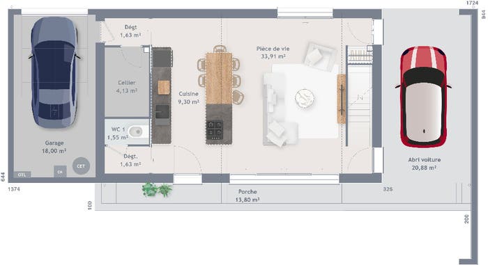 Maisons à vendre et appartements à louer - 2