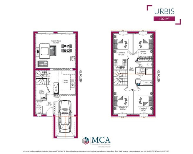 Maisons à vendre et appartements à louer - 2