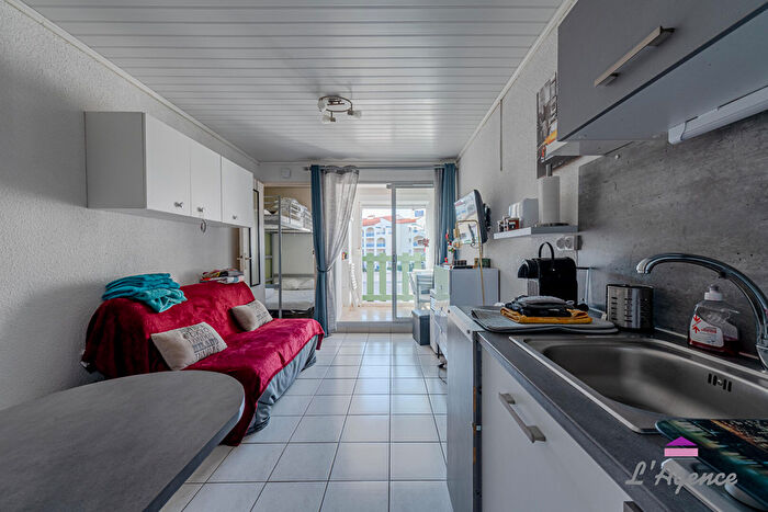 Appartement à vendre - Le Barcarès, Grande Plage, Cap de Front, Parc des Dosses - 2 pièces - 1 chambre