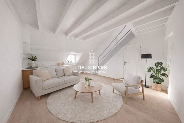 Appartement à vendre - Nantes, Centre-ville - 2 pièces - 1 chambre