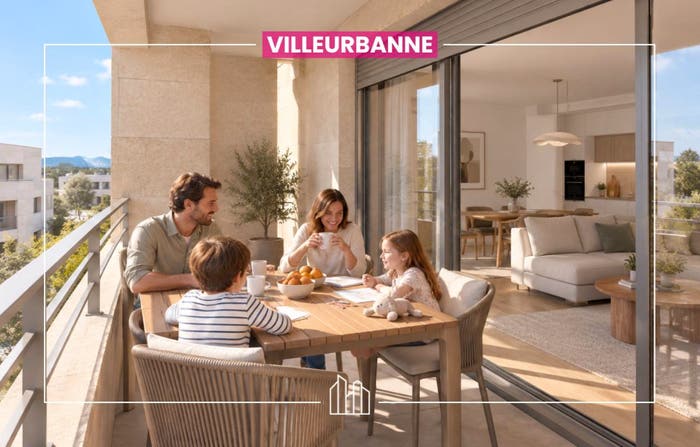 Maison 3 pièces à vendre - Villeurbanne, Grand Clément
