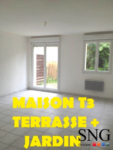 Bohain-en-Vermandois - Maison 3 pièces à louer