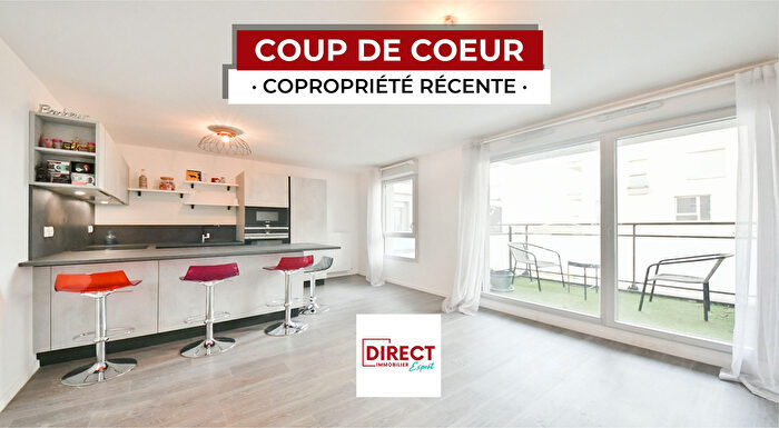 Appartement à vendre - Alfortville, Zola Carnot, Alouettes, Val de Seine - 3 pièces - 2 chambres