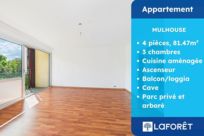 Appartement 4 pièces à louer - Mulhouse, Daguerre
