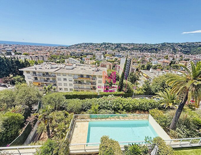 Appartement à vendre - Nice, Saint-Maurice - 2 pièces - 1 chambre