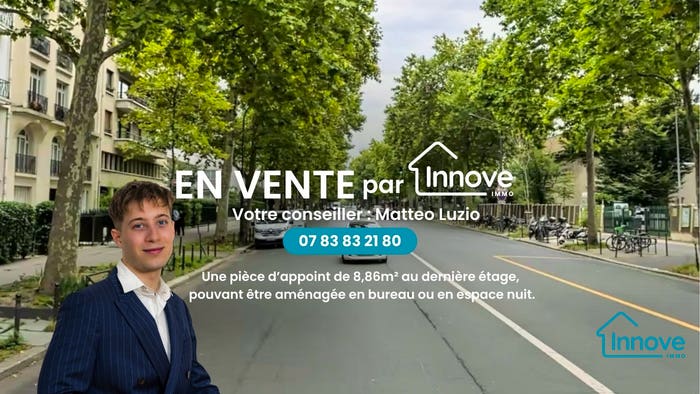 Appartement 1 pièce à Paris 16ème, Dauphine, à vendre