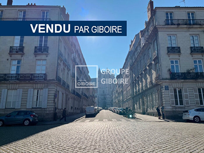 Appartement à vendre - Nantes, Centre-ville - 2 pièces - 1 chambre