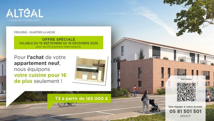 Maison 2 pièces à Frouzins, à vendre