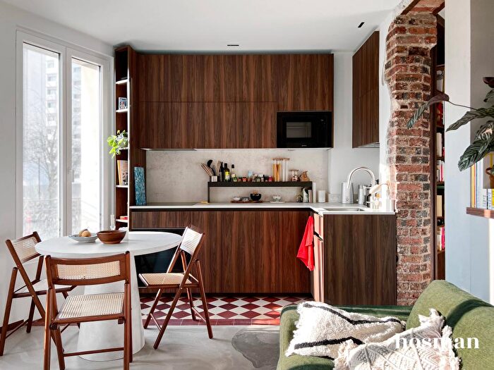 Appartement à vendre - Paris e , Belleville - 2 pièces - 1 chambre