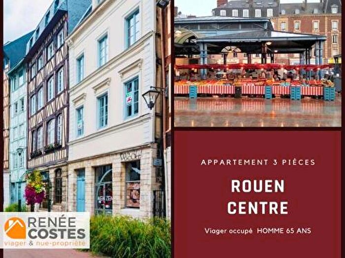 Appartement à vendre - Rouen, Saint-Marc, Croix de Pierre, Saint-Nicaise - 3 pièces - 2 chambres