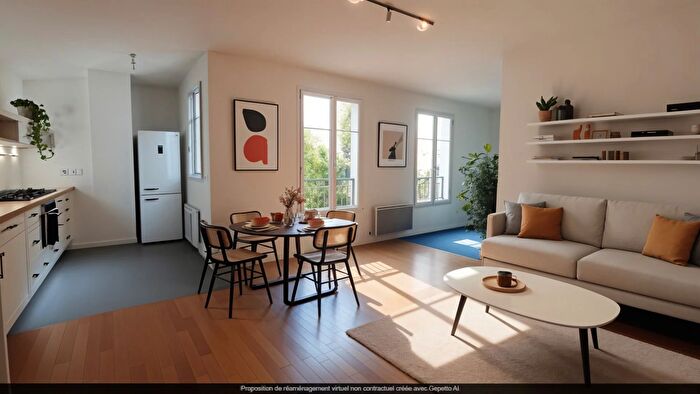 Appartement à vendre - Chaville, Marivel - 2 pièces - 1 chambre