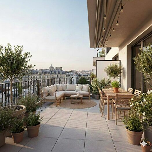 Appartement à vendre - Levallois-Perret - 4 pièces - 3 chambres