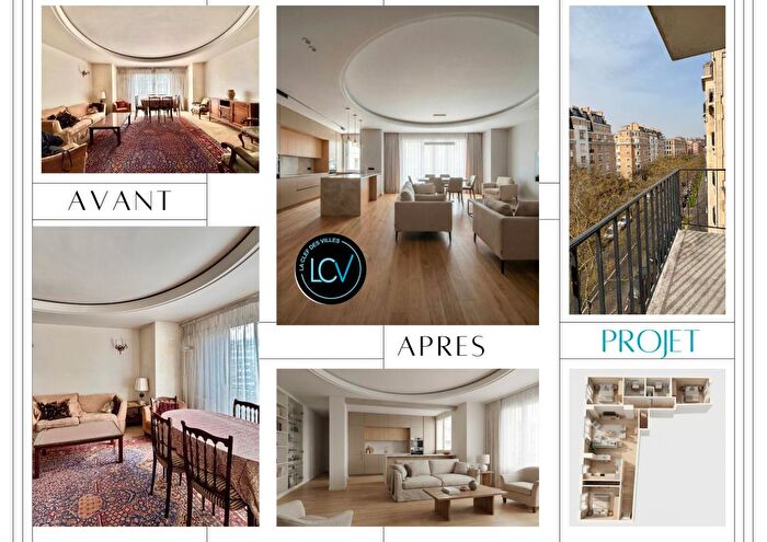 Appartement 4 pièces à vendre à Paris 16ème, Porte de Saint-Cloud, Auteuil-Sud