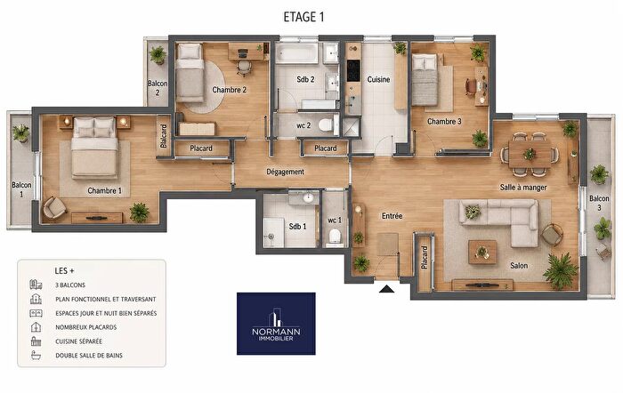 Appartement 4 pièces à vendre - Neuilly-sur-Seine, Parc de Neuilly