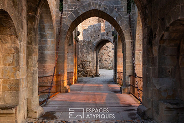 Maison à vendre - Carcassonne, Cité Médiévale, Barbacane, Trivalle - 3 pièces - 2 chambres