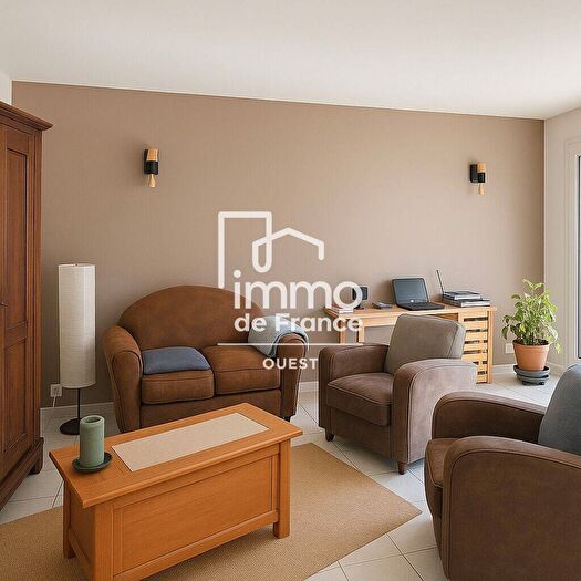 Appartement à louer - La Haie-Fouassière - 3 pièces - 2 chambres