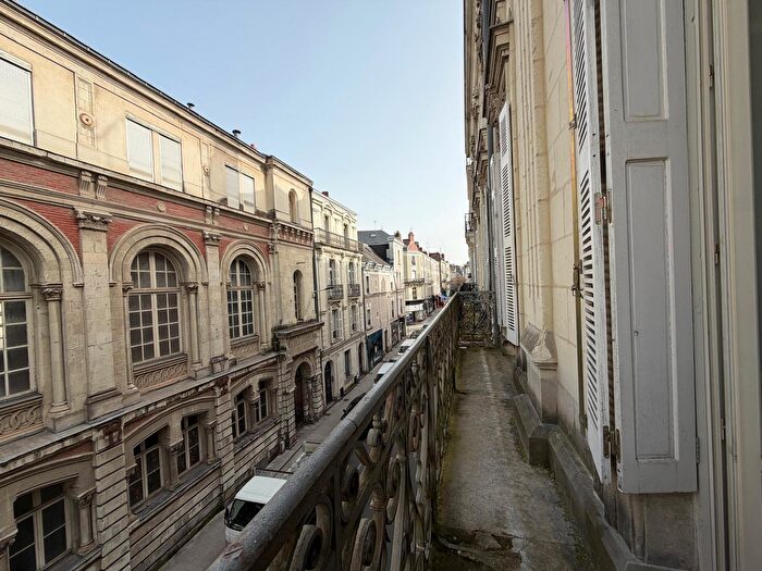 Appartement à louer - Angers, Centre-ville, La Fayette - 3 pièces - 2 chambres
