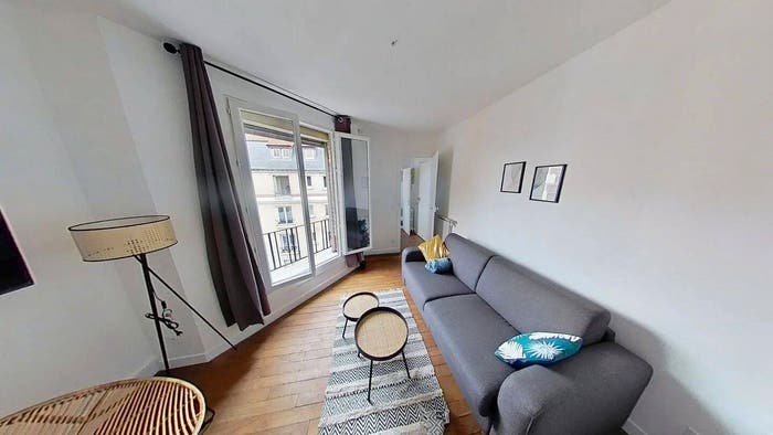 Télégraphe-Pelleport Saint Fargeau, Paris 20ème arrondissement : Appartement 1 pièce à louer