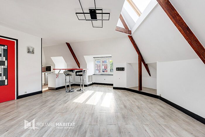 Appartement à vendre - Villeneuve-dAscq, Sart, Babylone - 4 pièces - 2 chambres