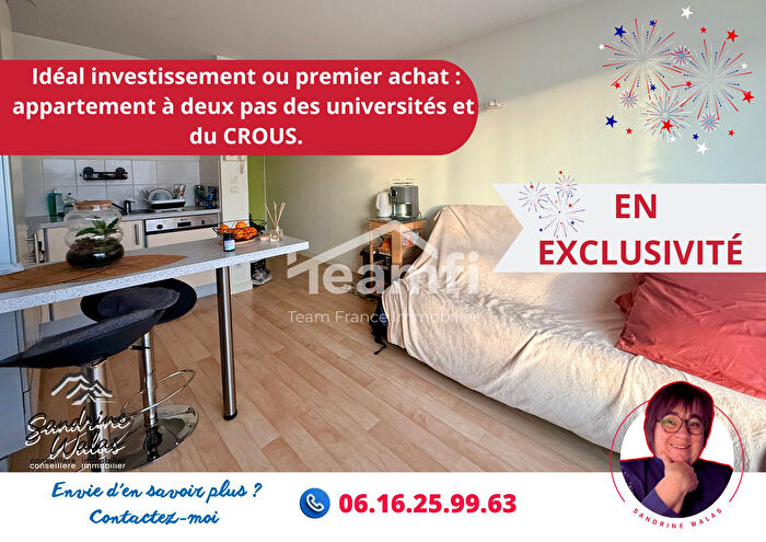 Appartement à vendre - Clermont-Ferrand, Saint-Jacques - 2 pièces - 1 chambre