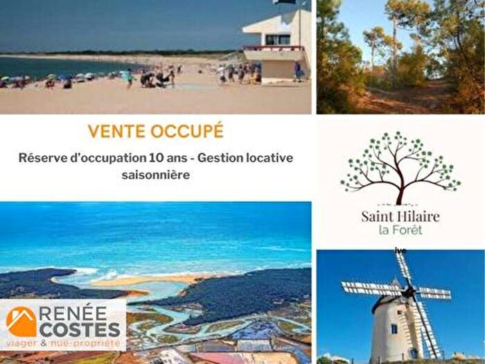 Maison à vendre - Saint-Hilaire-la-Forêt - 3 pièces - 2 chambres