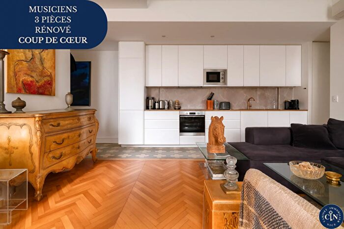 Appartement à vendre - Nice, Médecin - 3 pièces - 2 chambres