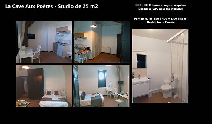 Appartement 1 pièce à Sainte Elisabeth, Roubaix, à louer