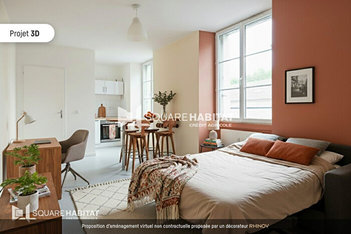 Appartement 1 pièce à Nantes, Ile de Nantes, à vendre