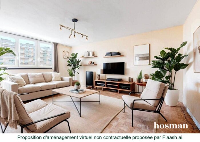 Appartement à vendre - Paris e , Porte de la Chapelle, Charles Hermite, Evangile - 4 pièces - 3 chambres