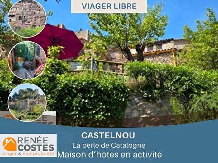 Maison à vendre - Castelnou - 8 pièces - 7 chambres